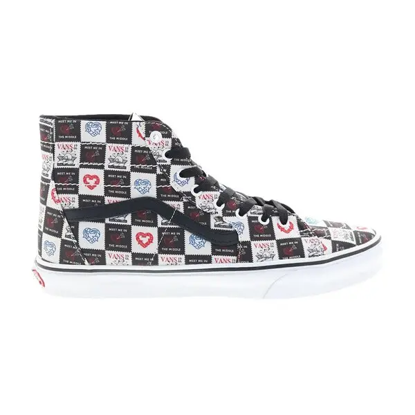 VANS Sk8-hi Tapered "love Letters" High Top Sneakers - Black