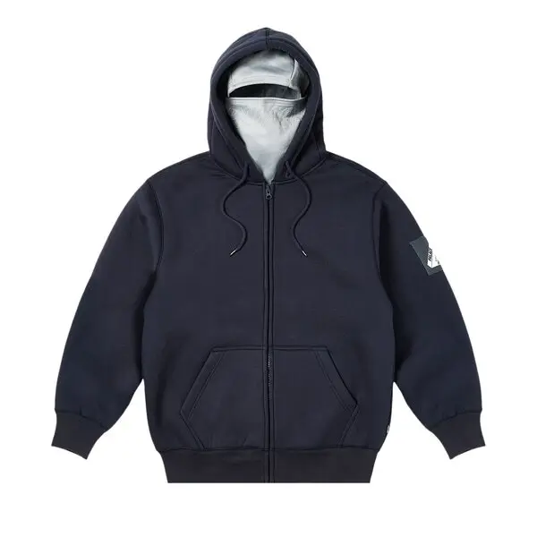 PALACE Shearling Thermal Hooded Full-zip Jacket