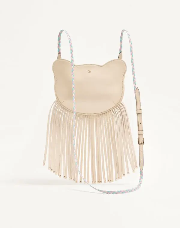 Valentino Garavani Le Chat De La Maison Shoulder Bag With Rhinestones