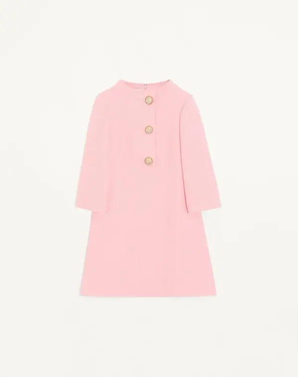 Valentino Garavani Crepe Couture Short Dress - Light Pink