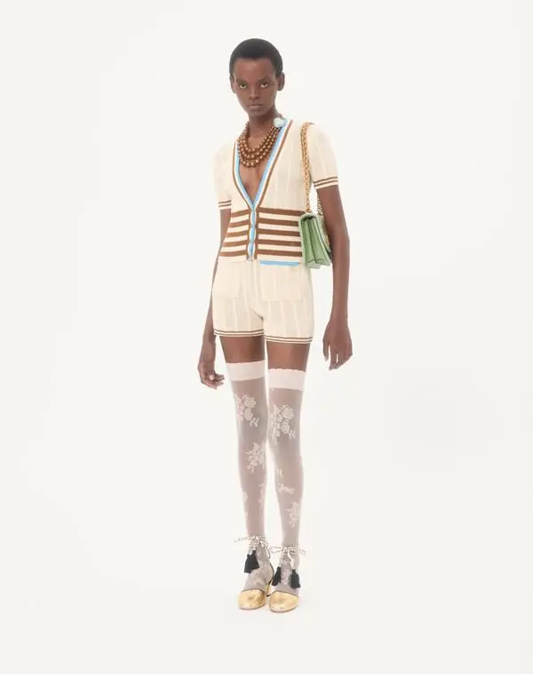 Valentino Garavani Vlogo Knit Shorts