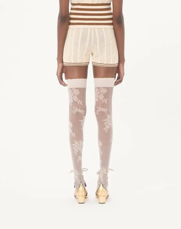 Valentino Garavani Vlogo Knit Shorts