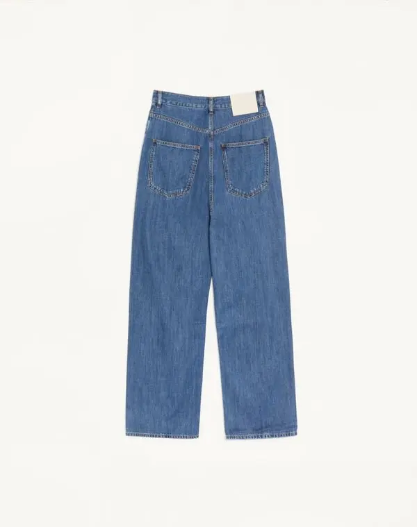 Valentino Garavani Blue Medio Trousers