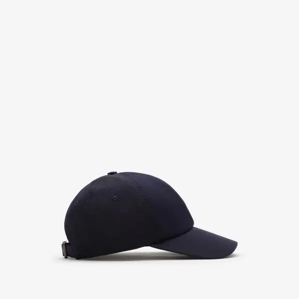 Burberry Knight Tropical Gabardine Baseball Cap - Navy