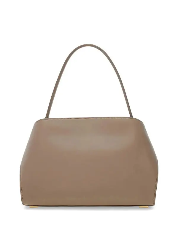 FERRAGAMO Medium Hug Soft Shoulder Bag - Grey