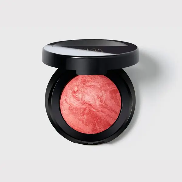 Laura Geller Beauty Baked Blush-n-brighten Marbleized Blush - Cherry Custard