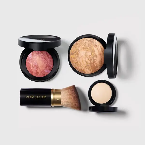 Laura Geller Beauty Daily Routine: Satin Finish Full Face Makeup Kit - Multicolor