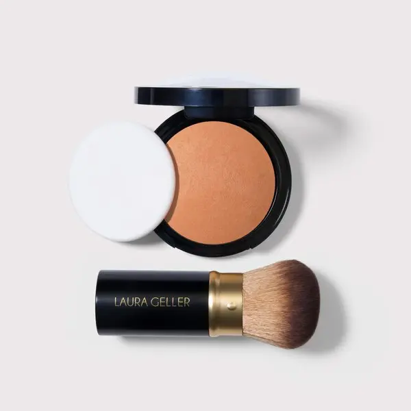 Laura Geller Beauty Double Take Baked Essentials Makeup Kit - Tan