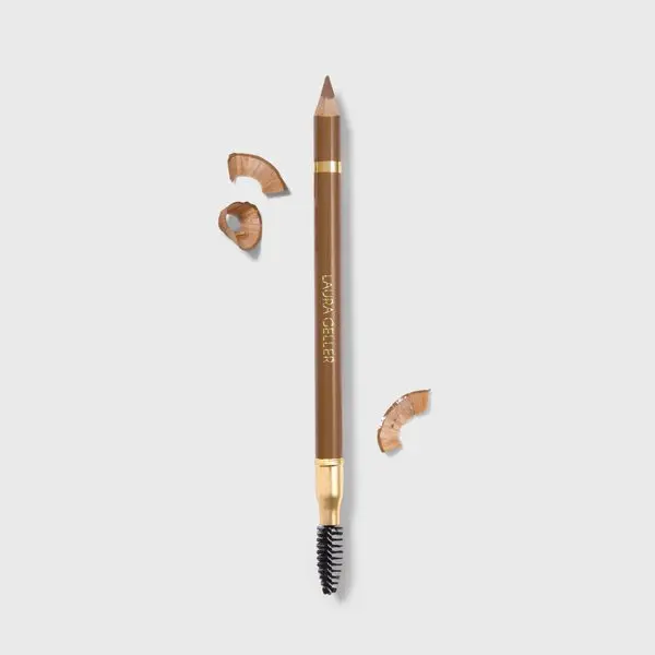 Laura Geller Beauty Bravo Brows Soft Pencil + Brush - Medium Brown