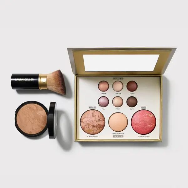 Laura Geller Beauty Baked Starter Makeup Kit Tuscan Dreams - Golden Medium
