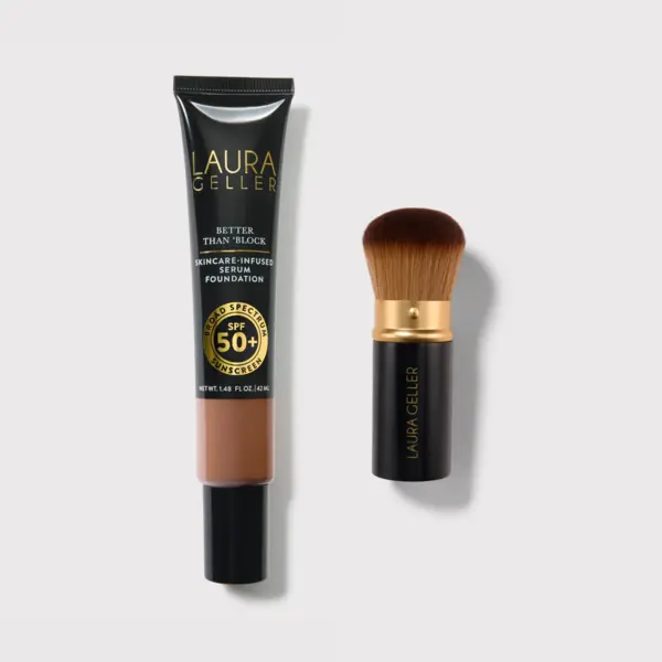 Laura Geller Beauty Blend & Protect Spf 50 Makeup Duo - Deep