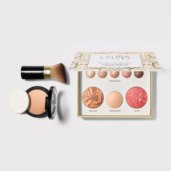 Laura Geller Beauty Baked Starter Makeup Kit Full Coverage Tuscan Dreams - Fair