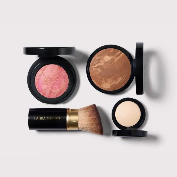 Laura Geller Beauty Daily Routine: Natural Finish Full Face Makeup Kit - One-color