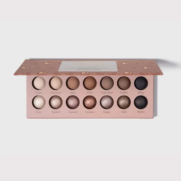 Laura Geller Beauty Delectables 14 Multi-finish Baked Eyeshadows Timeless Tones - Multicolor