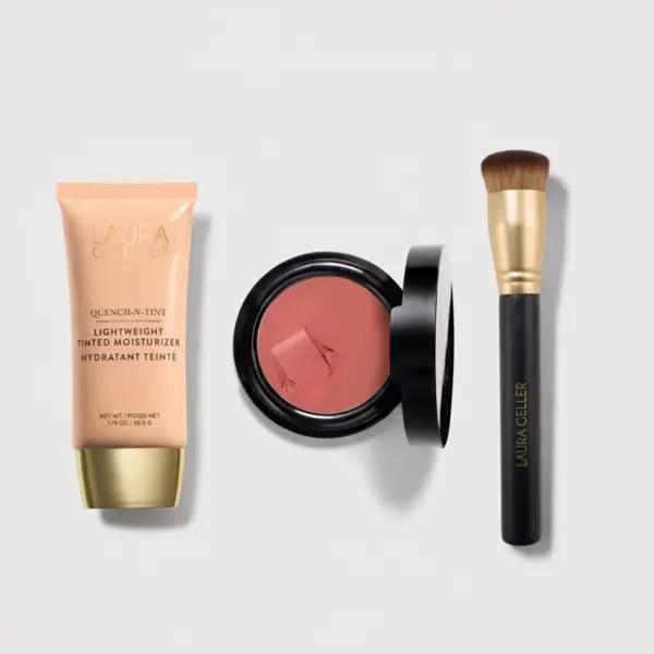 Laura Geller Beauty Fresh & Hydrated Face Essentials Makeup Kit - Light