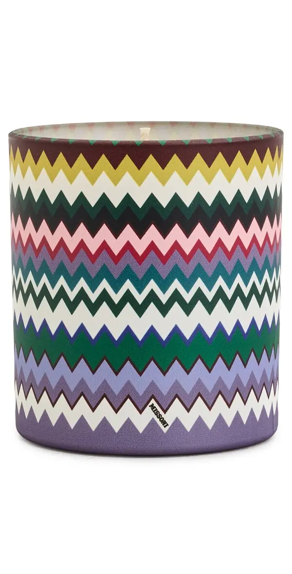Missoni Micro Zigzag Scented Candle - Multicolor