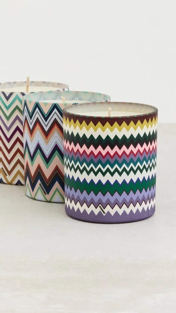 Missoni Micro Zigzag Scented Candle