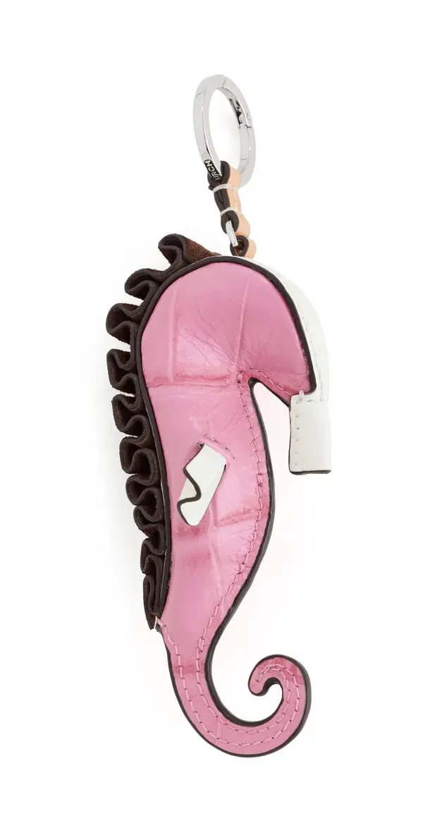 Tory Burch Seahorse Key Fob - Rose Sunset