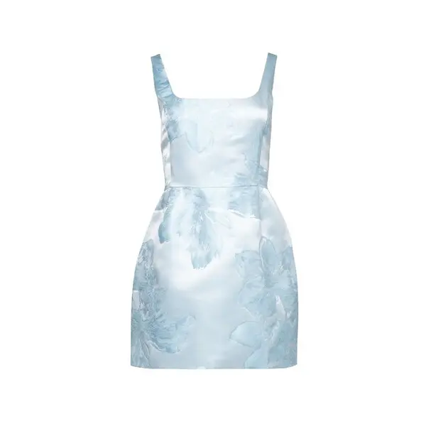FOREVER YOUNG THE LABEL Eclat Mini Jacquard Dress