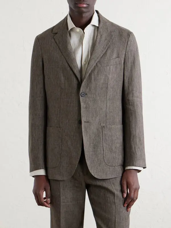 Sunspel Linen Suit Jacket