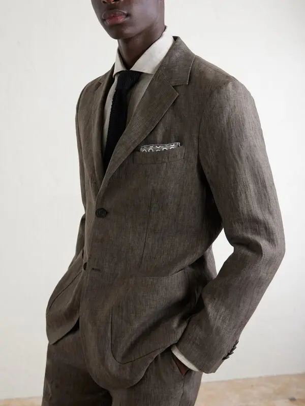 Sunspel Linen Suit Jacket