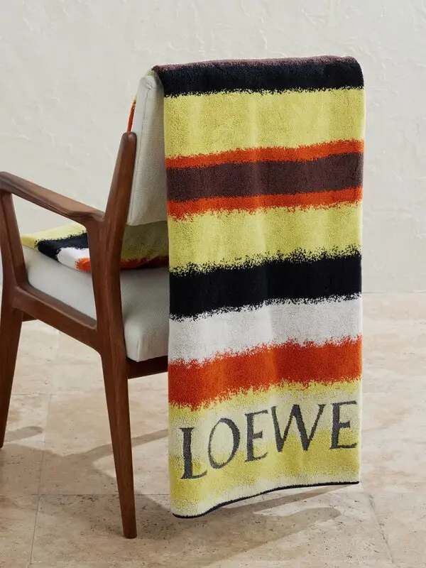 Loewe Paula's Ibiza Cotton-terry Towel - Yellow