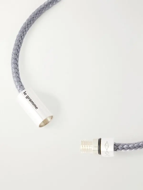Le Gramme 5g Sterling Silver Woven Bracelet
