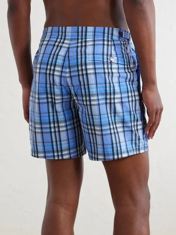 Burberry Selkirk Checked Swim Shorts