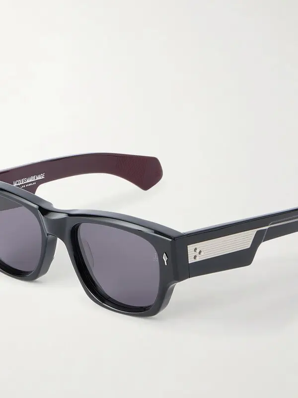 JACQUES MARIE MAGE Dino Square-frame Acetate Sunglasses