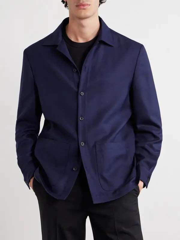 Thom Sweeney Wool Overshirt