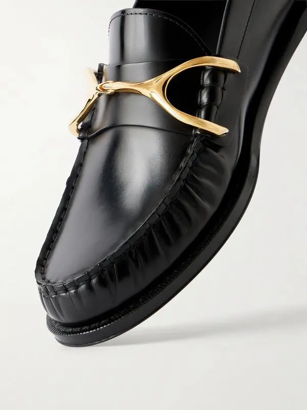 Alexander McQueen Leather Loafers