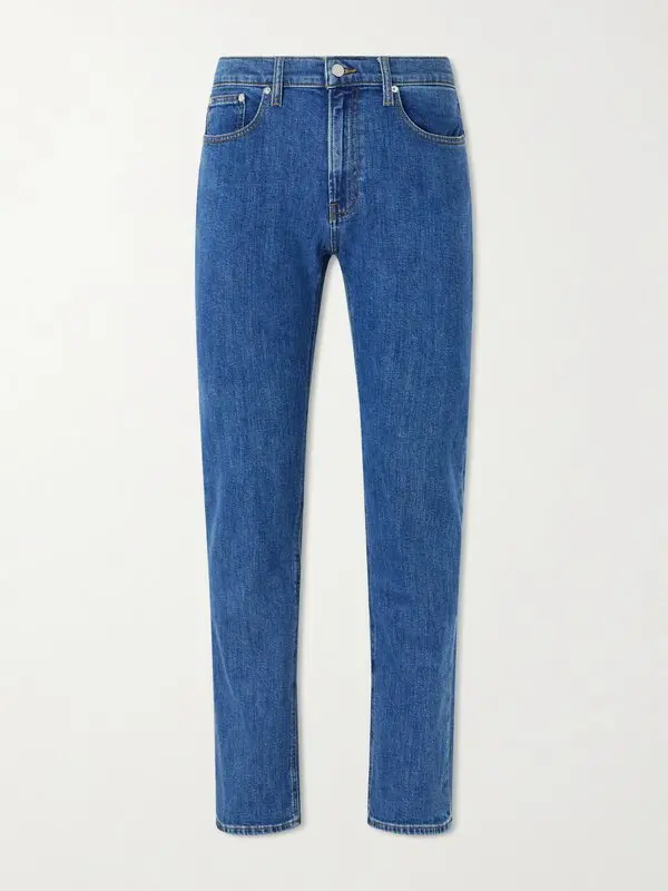 FRAME Modern Straight-leg Jeans - Blue