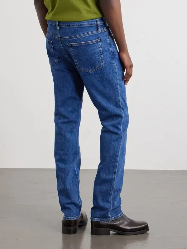 FRAME Modern Straight-leg Jeans - Blue