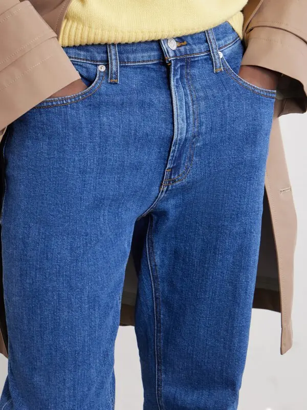FRAME Modern Straight-leg Jeans - Blue