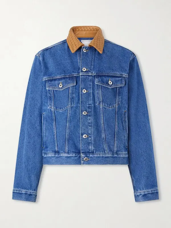 Bottega Veneta Panelled Denim Jacket