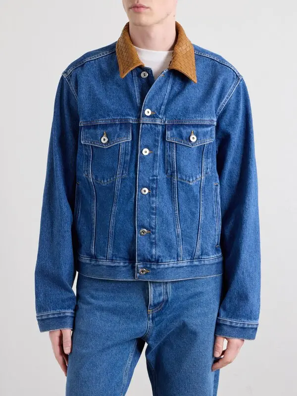 Bottega Veneta Panelled Denim Jacket