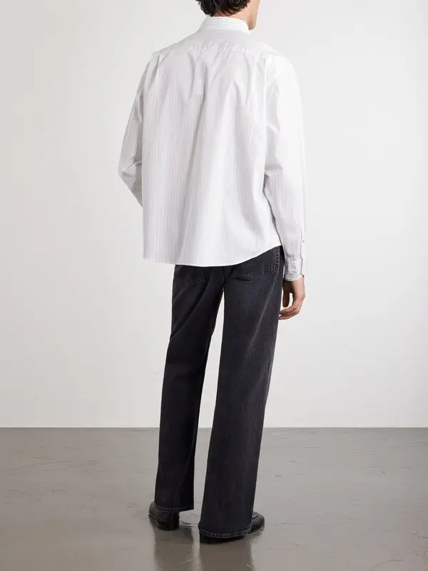Rag & Bone Striped Cotton-poplin Shirt