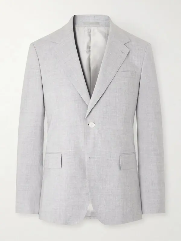 Mr P. Wool And Linen-blend Suit Jacket