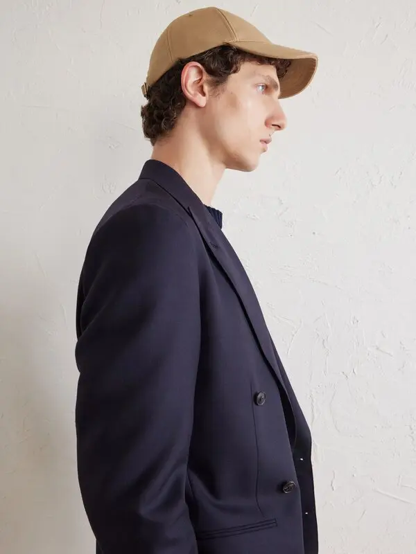 A.p.c. Charlie" Logo-embroidered Cotton Canvas Baseball Cap - Neutrals