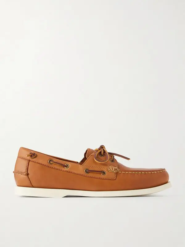 Polo Ralph Lauren Merton Leather Boat Shoes