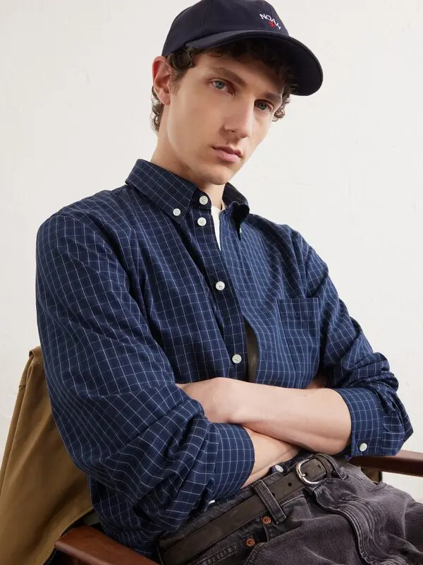 NOAH Logo-embroidered Cotton-twill Cap