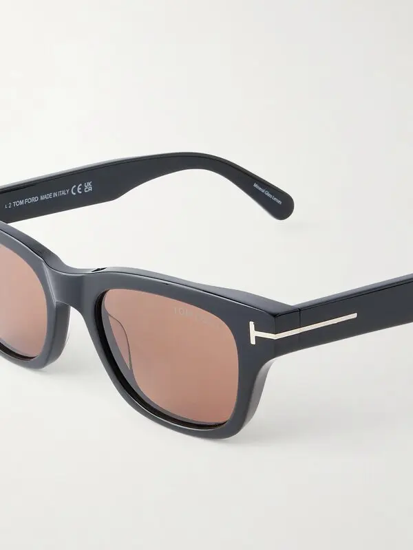 TOM FORD Caleb-02 Square-frame Acetate Sunglasses
