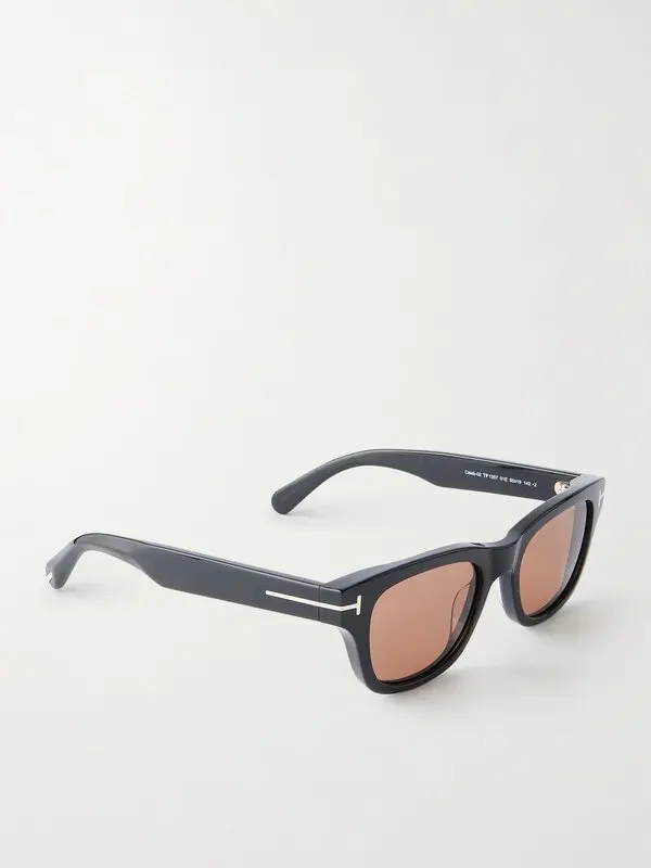 TOM FORD Caleb-02 Square-frame Acetate Sunglasses