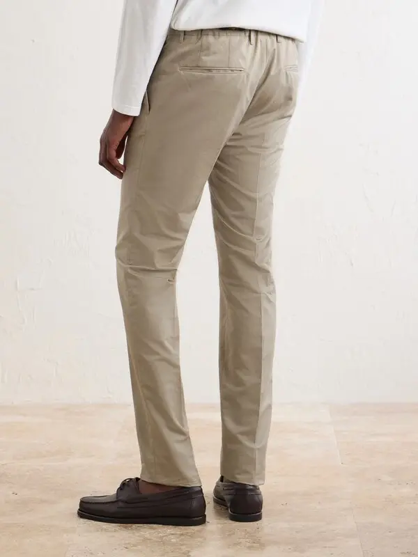 SLOWEAR Tailored Tapered Suit Trousers
