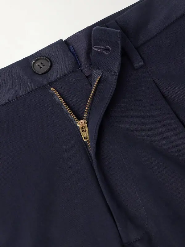 NOAH Straight-leg Cotton-twill Trousers