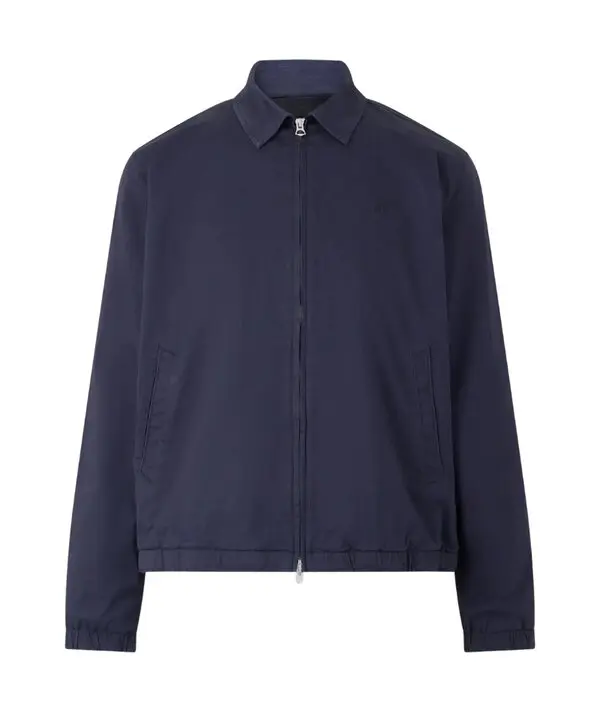Rag & Bone Cotton-blend Twill Harrington Jacket - Blue
