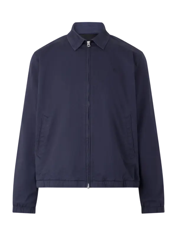 Rag & Bone Cotton-blend Twill Harrington Jacket - Blue