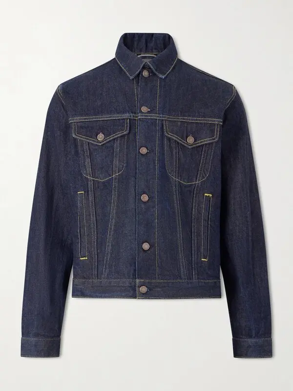 NOAH Indigo Wash Selvedge Denim Jacket