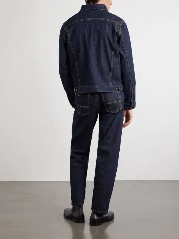 NOAH Indigo Wash Selvedge Denim Jacket