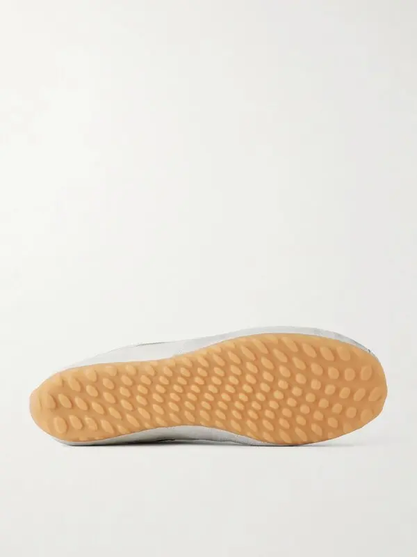 Alexander McQueen Suede-trimmed Shell Sneakers